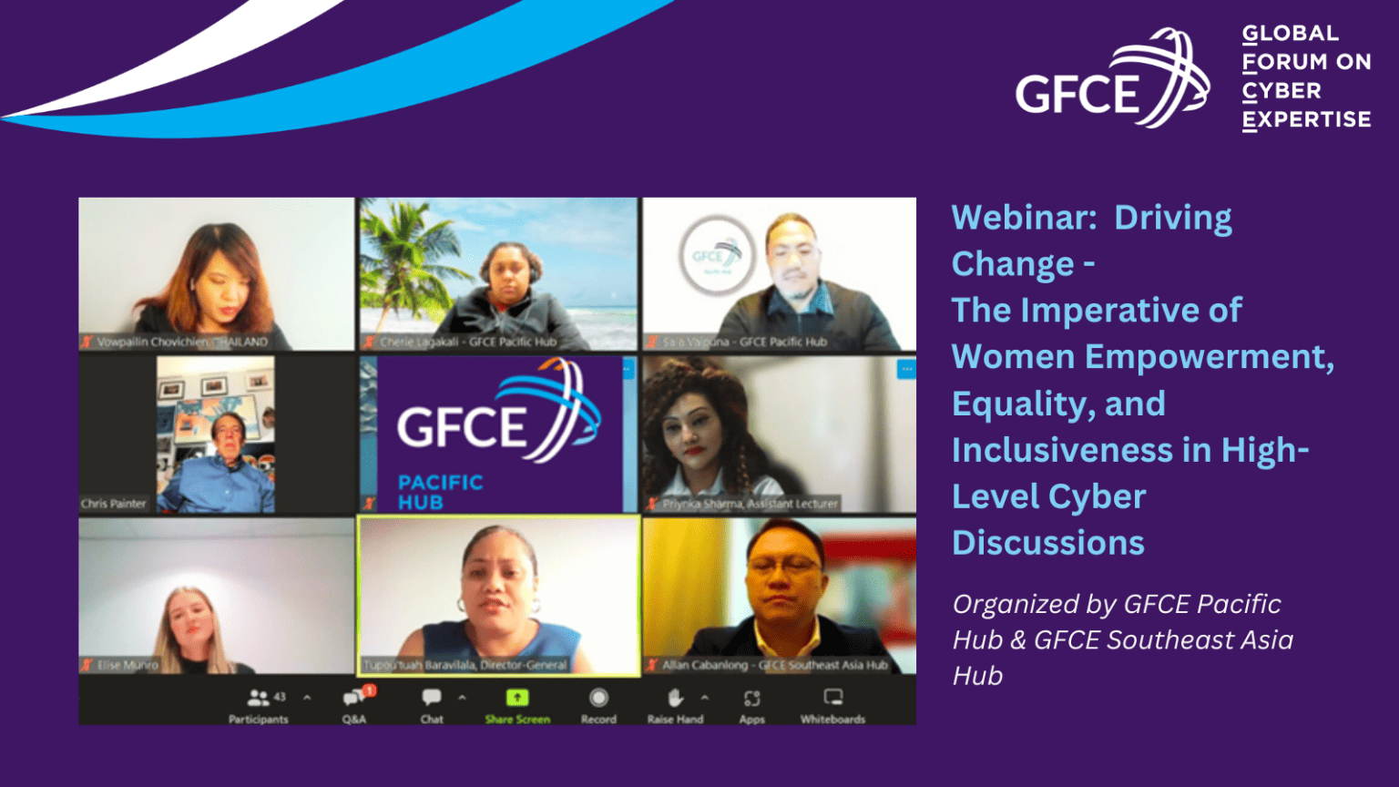 Global Forum on Cyber Expertise – GFCE