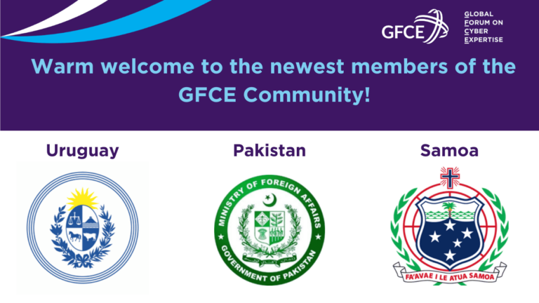 Warm Welcome To Our Newest Members: Uruguay, Pakistan And Samoa - The GFCE